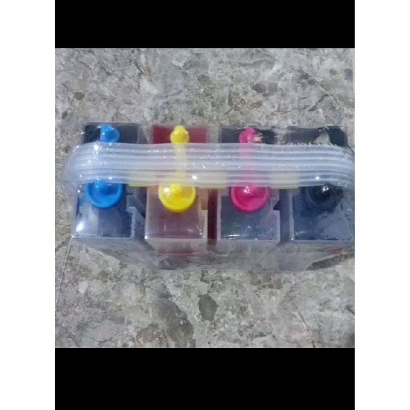 Jual Tabung Tinta Infus 4 Warna Universal | Shopee Indonesia