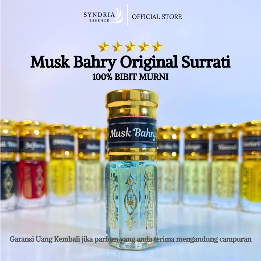 Jual Musk Bahry Original surrati / Misik Samudra 100%bibit murni tanpa ...
