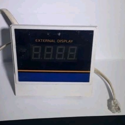 Jual External display Mesin penghitung uang / eksternal display mesin ...