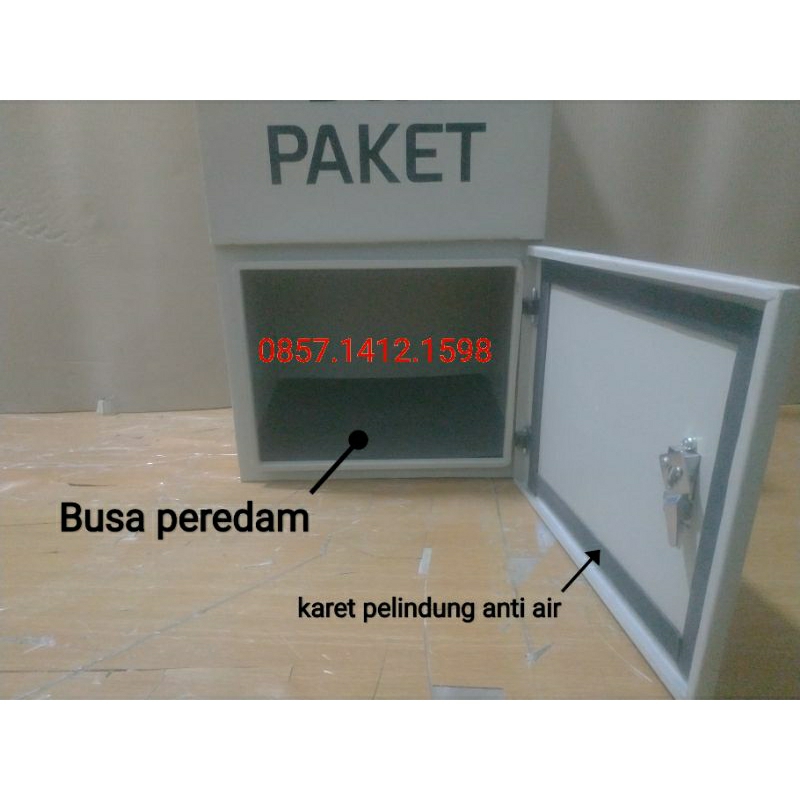 Jual box kotak paket depan rumah | kotak dokumen | kotak pos | Drop box ...