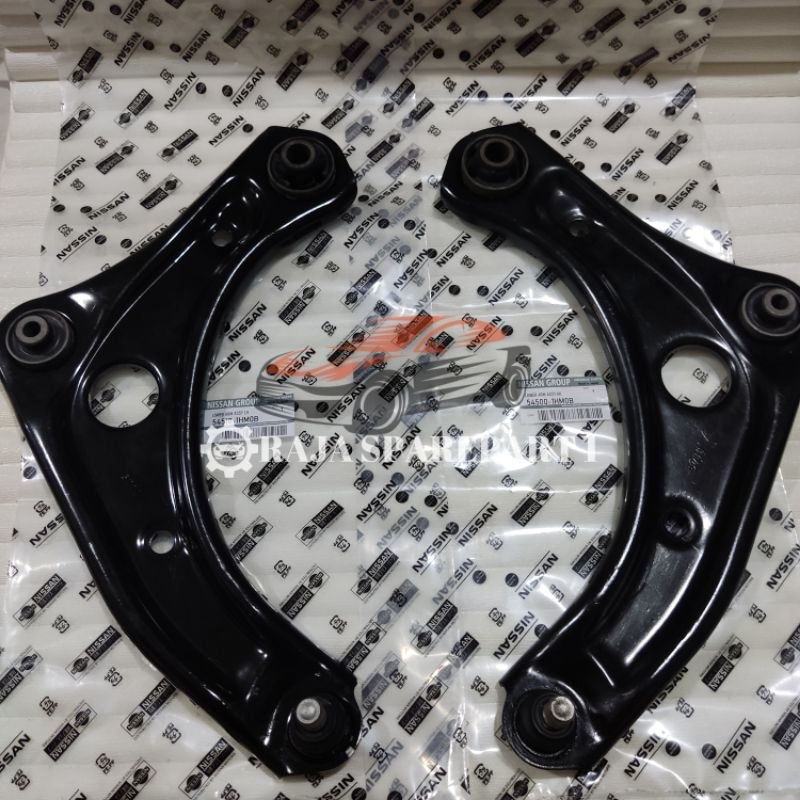 Jual LOWER ARM NISSAN MARCH DATSUN GO ORIGINAL 1SET KANAN KIRI HARGA ...