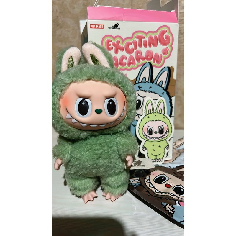 Jual LABUBU MACARON V1 GREEN GRAPE ORIGINAL POPMART | Shopee Indonesia