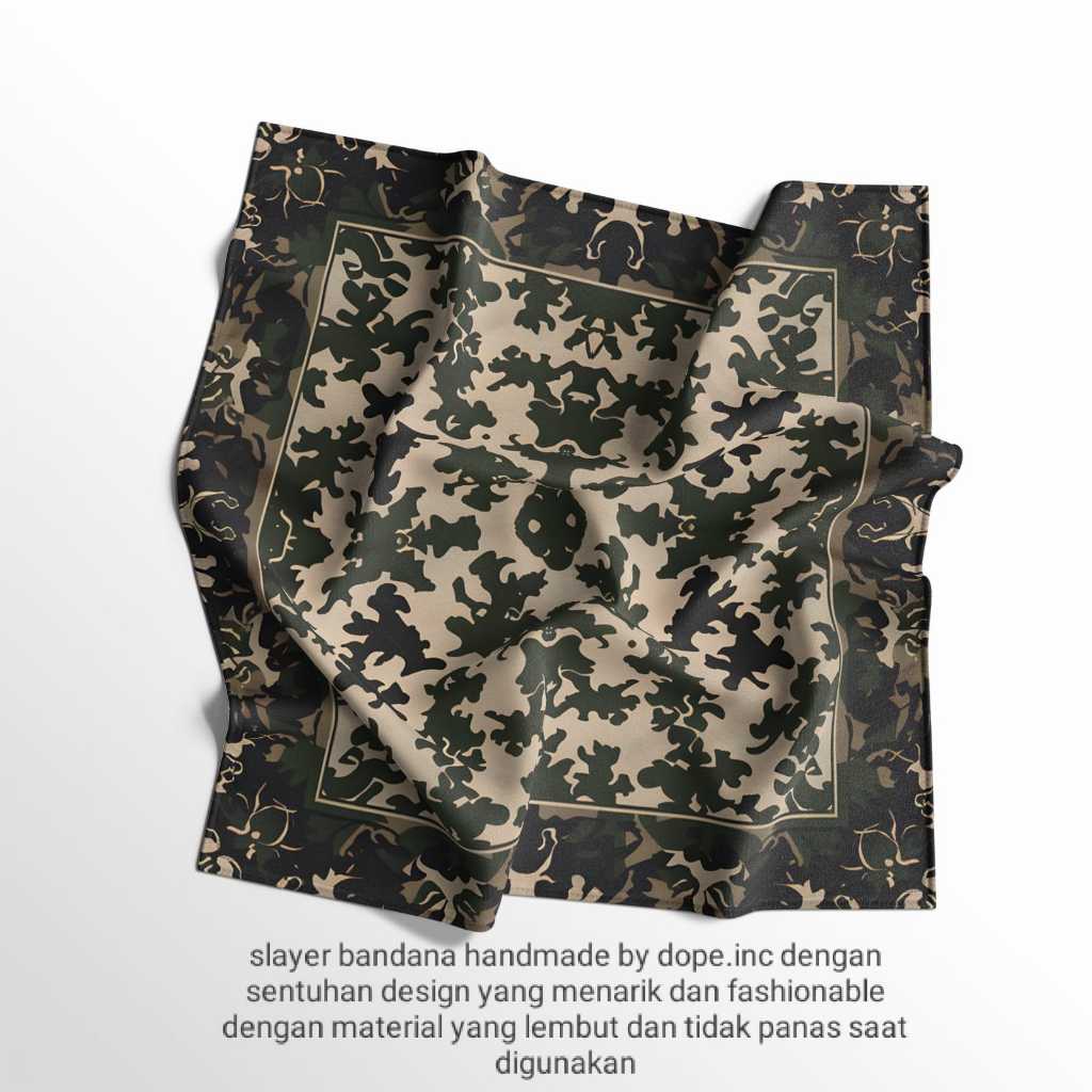 Jual CAPITAL - Syal Bandana Slayer multifungsi Motif CAMO Print Art ...