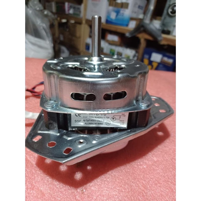 Jual Dinamo Pengering / Motor Spin Mesin Cuci 2 Tabung Umum AS 10mm (Polytron/ Aqua,) gulungan ...