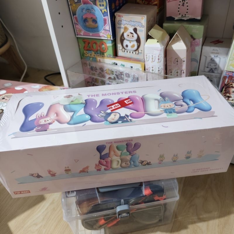 Jual (READY) Labubu Lazy Yoga Set Original Popmart | Shopee Indonesia