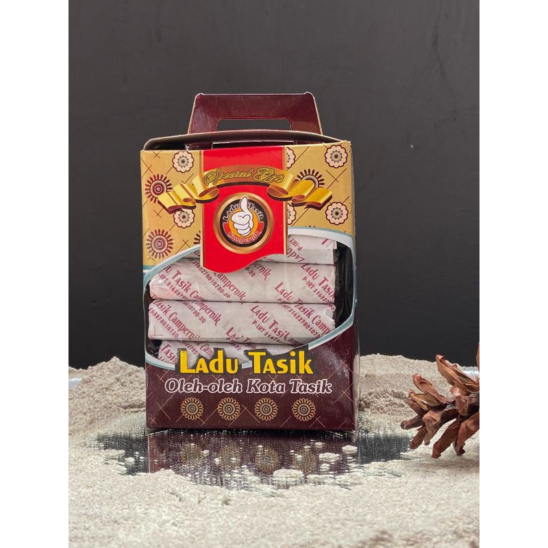 Jual Ladu Ketan Hitam (SIMPLE BOX ISI 15) Ladu Tasik Campernik | Shopee Indonesia