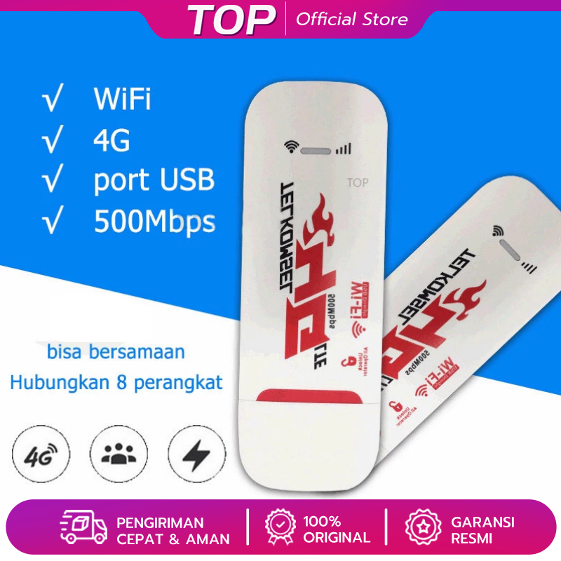 Jual READY YA[Hadiah gratis] Modem WIFI USB 4g All Operator LTE Modem ...