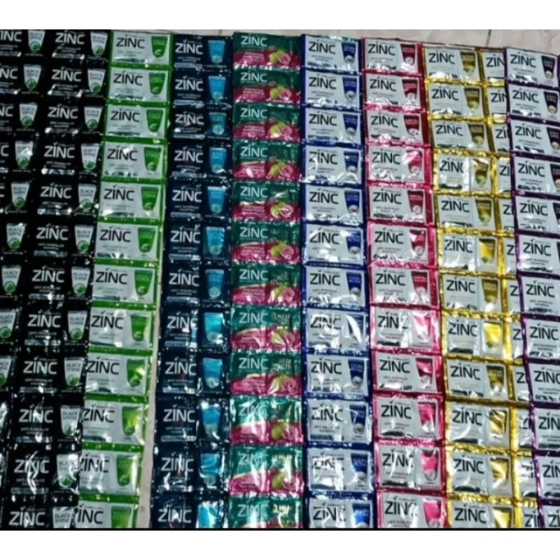 Jual SHAMPOO ZINC RENTENG isi 12 isi 24 sachet | Shopee Indonesia
