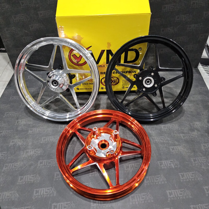 Jual Velg Velek Motor VND V Speed VSpeed Bintang R14 Honda PCX160 ...
