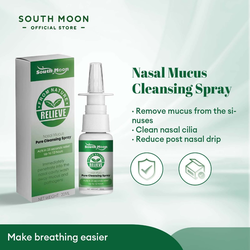 Jual South Moon Nasal Spray Anti Rhinitis Relief Itchy Swelling Runny ...