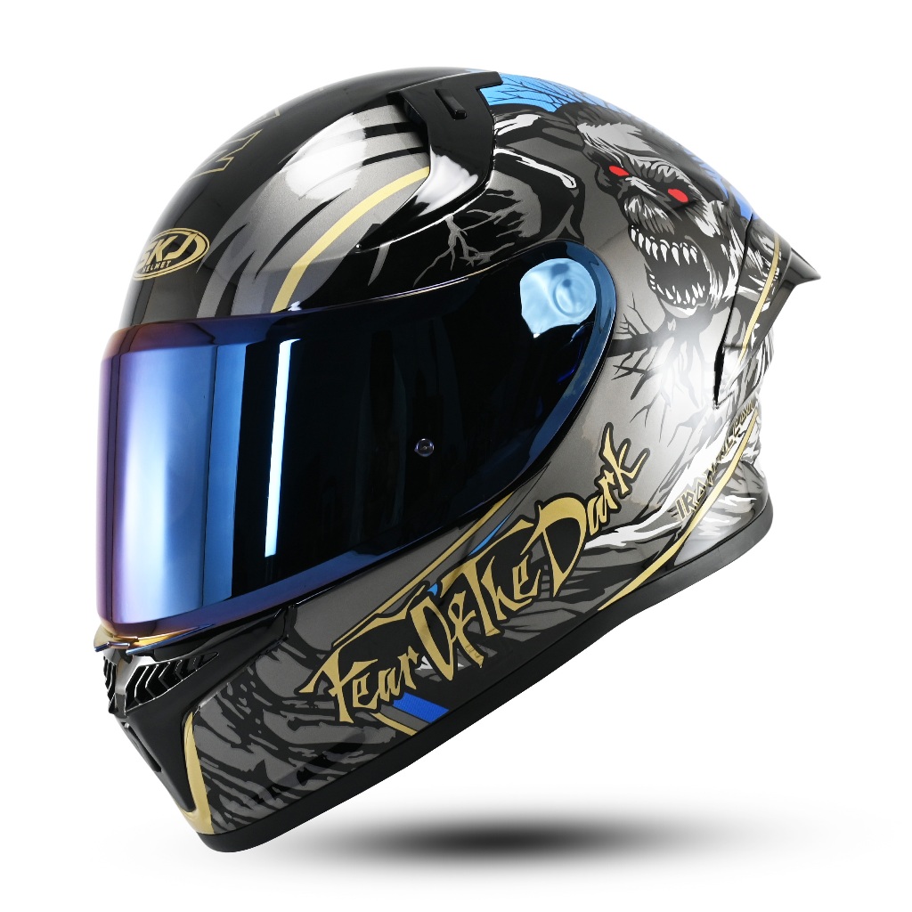 Jual Helm Full Face Terbaru Skj Falcon Motif Gundam Helm Full Face ...