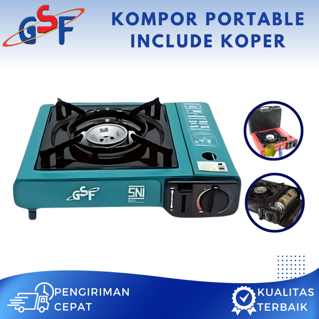 Jual Kompor Gas Portable 2 In 1/ Kompor Portable / Tungku Gas GSF ...