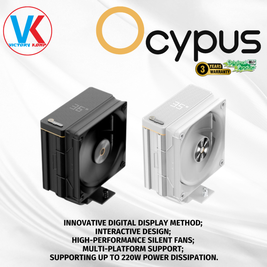 Jual HSF Intel AMD OCYPUS IOTA A40 | CPU Air Cooler with High ...