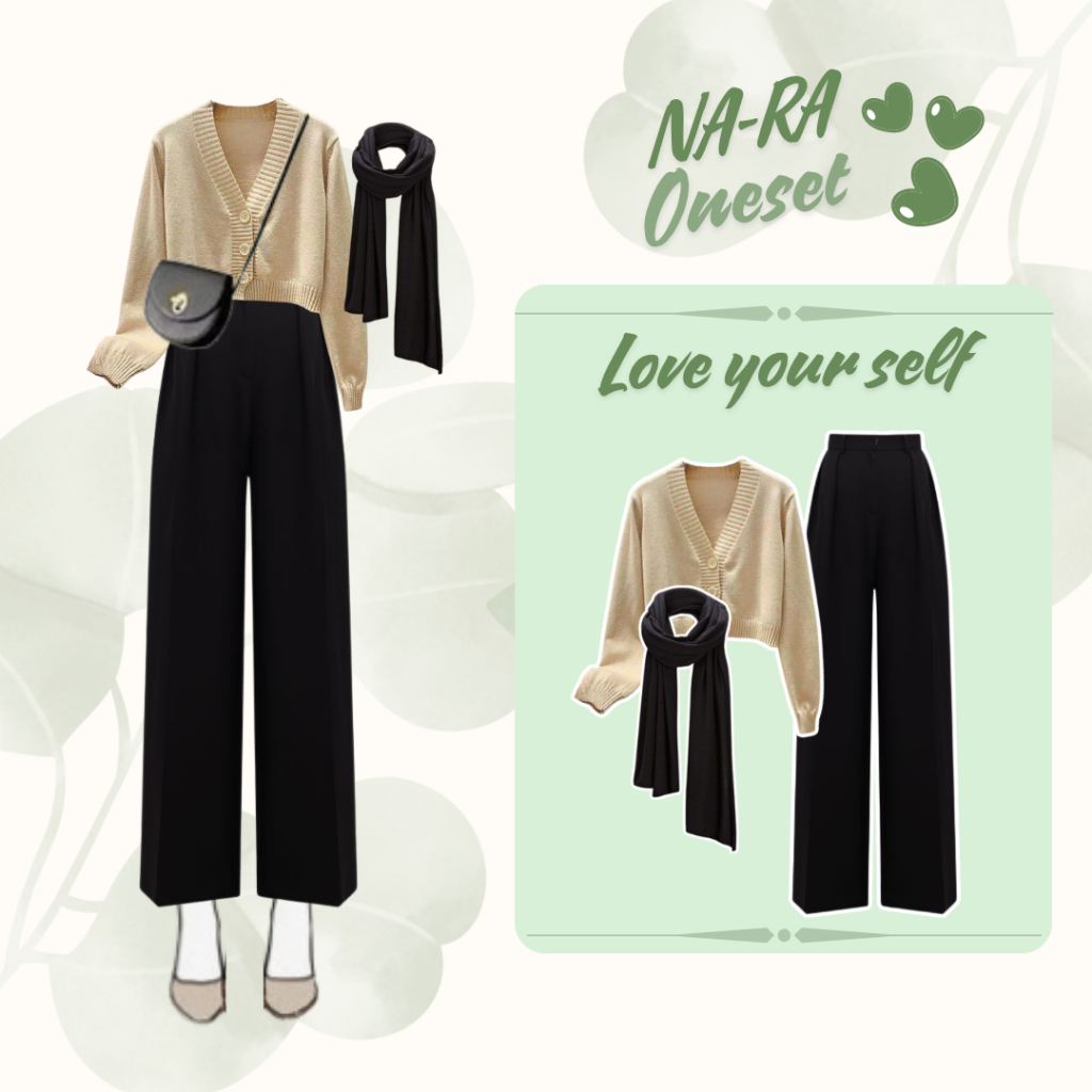 Jual NARA Set Korean Style | One Set Remaja Kekinian Korea | One Set ...
