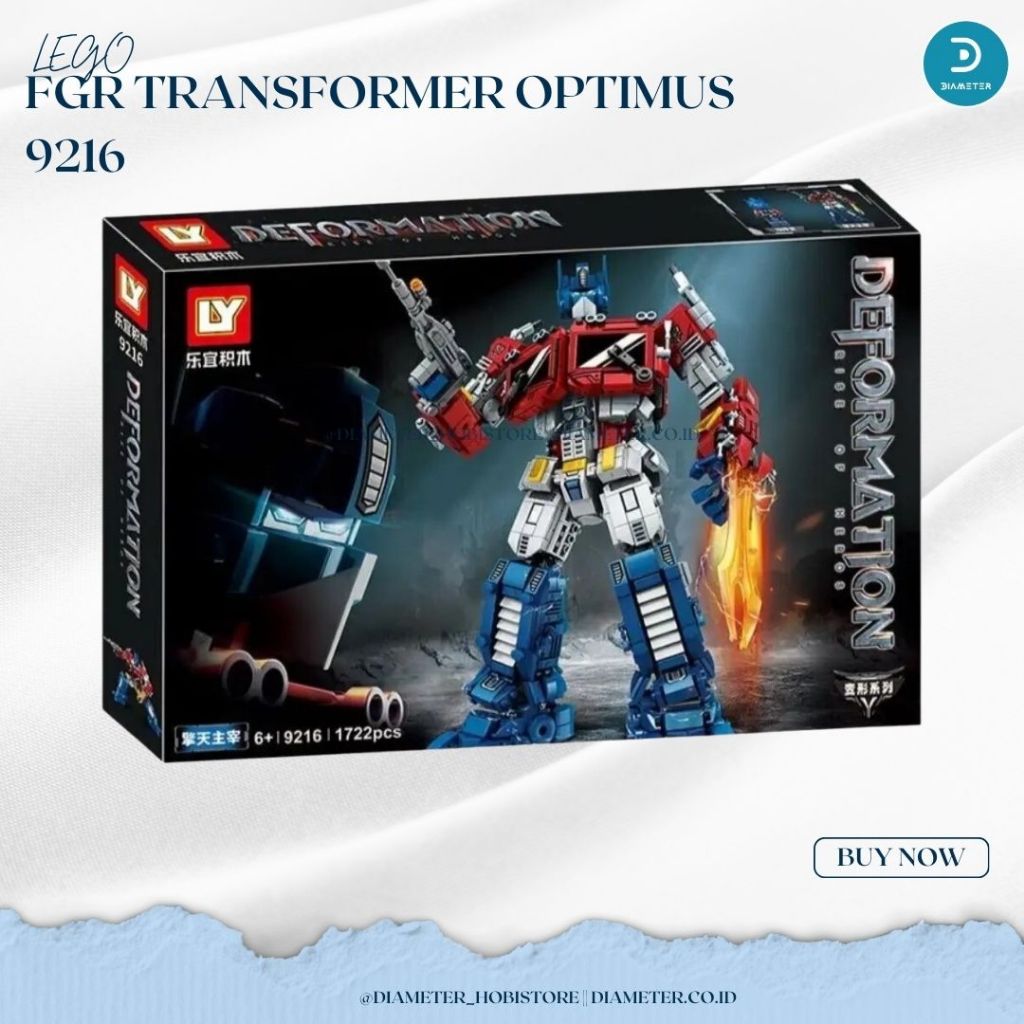 Jual BRICK Transformer Optimus 9216/LEGO Transformer Optimus 9216 ...