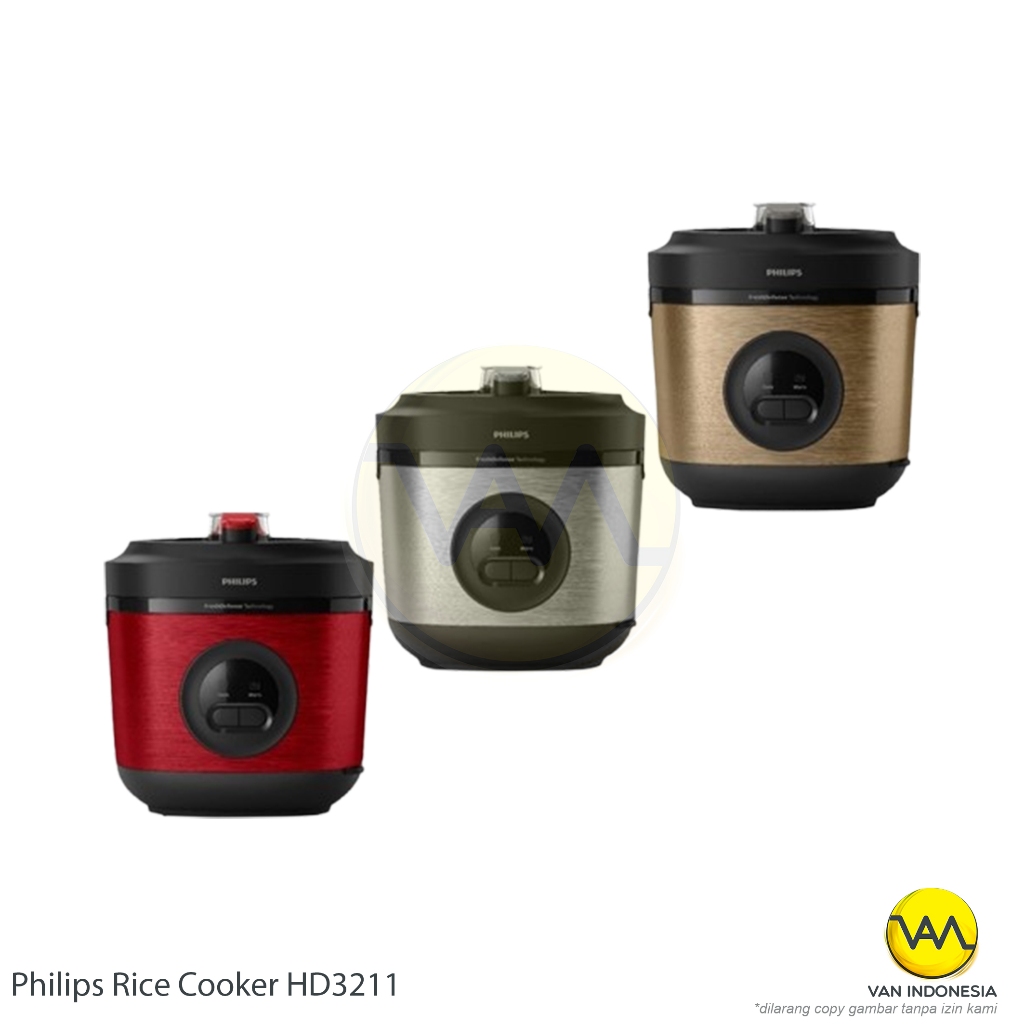 Jual Philips Rice Cooker HD3211 | Penanak Nasi Bakuhanseki | Shopee ...