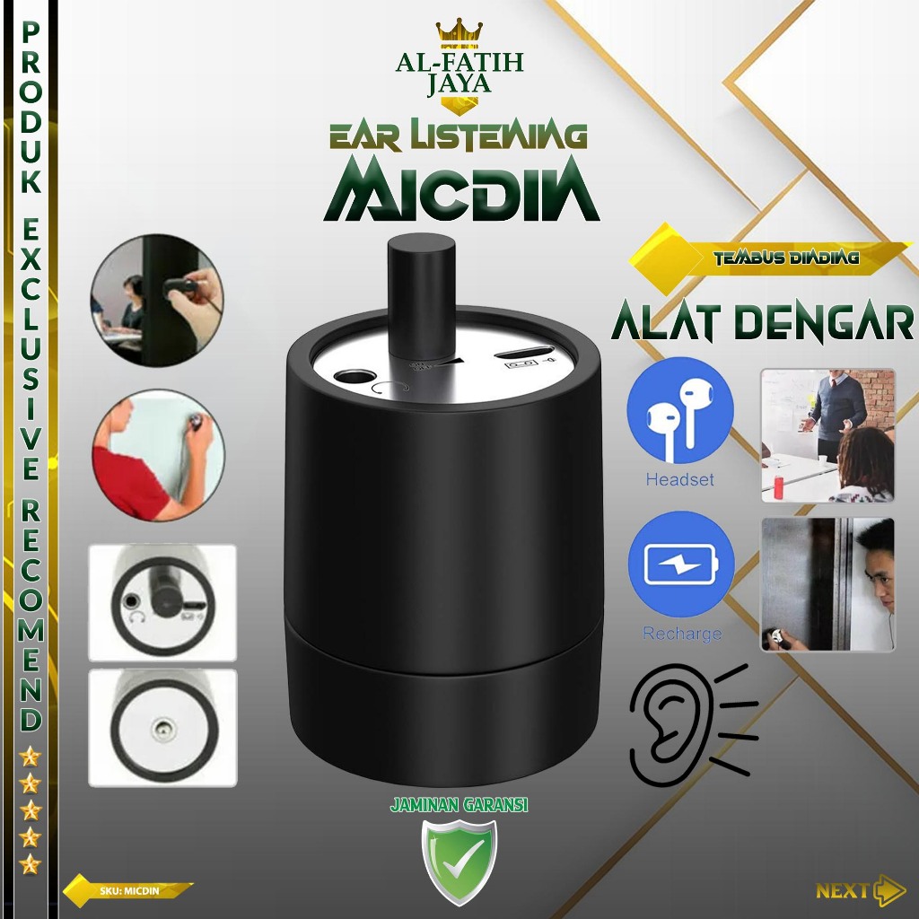 Jual Mini Spy Bug Wall Home Detector Alat Pedeteksi Pendengar Suara ...