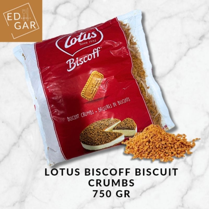 Jual LOTUS BISCOFF crumb / lotus biscoff crumbs 750 gr / lotus biscoff ...