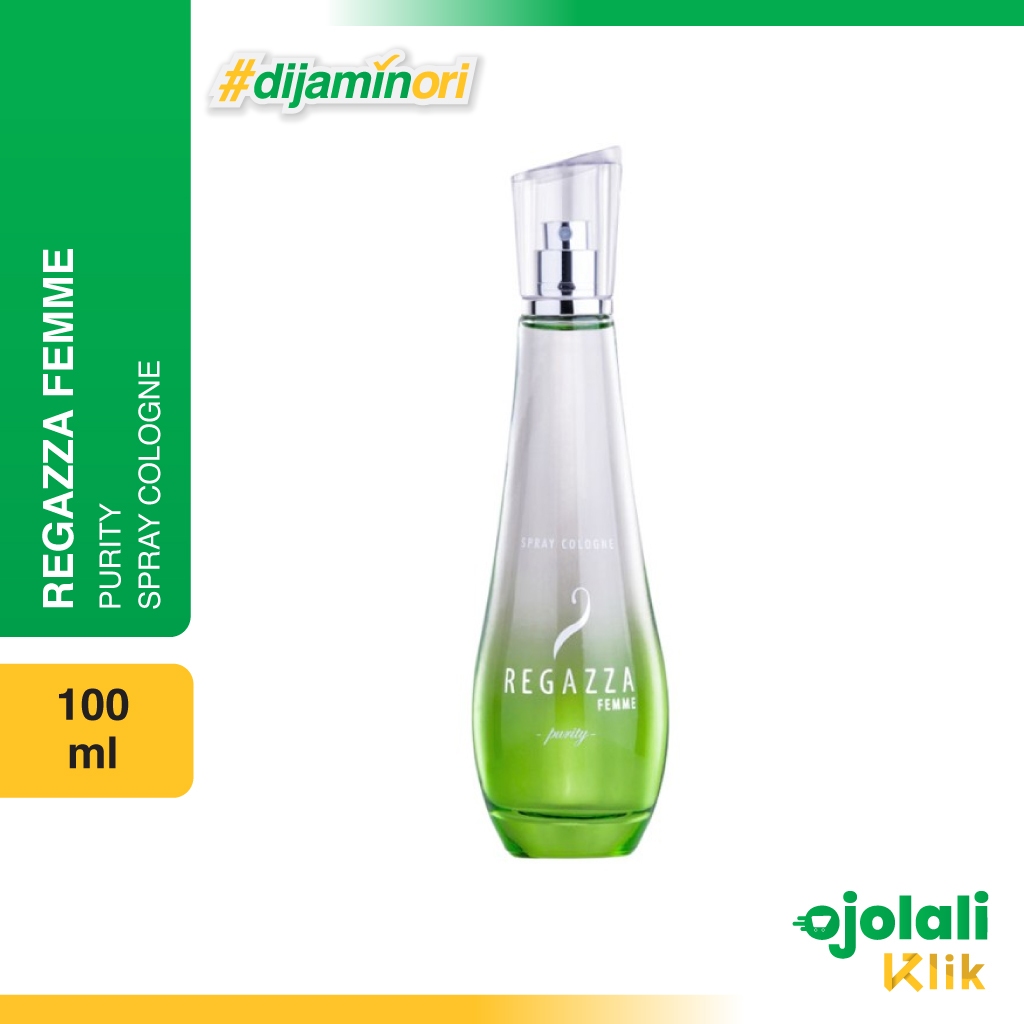 Jual [TERMURAH] Regazza Femme Parfum Spray Cologne Hijau Purity 100ml ...