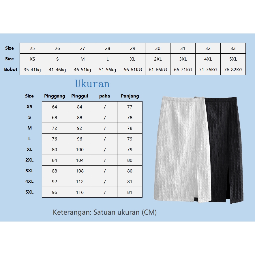 Jual 【boll.id】Rok Wanita Jumbo/Midi Korean Skirt/Rok Midi Wanita/Rok ...