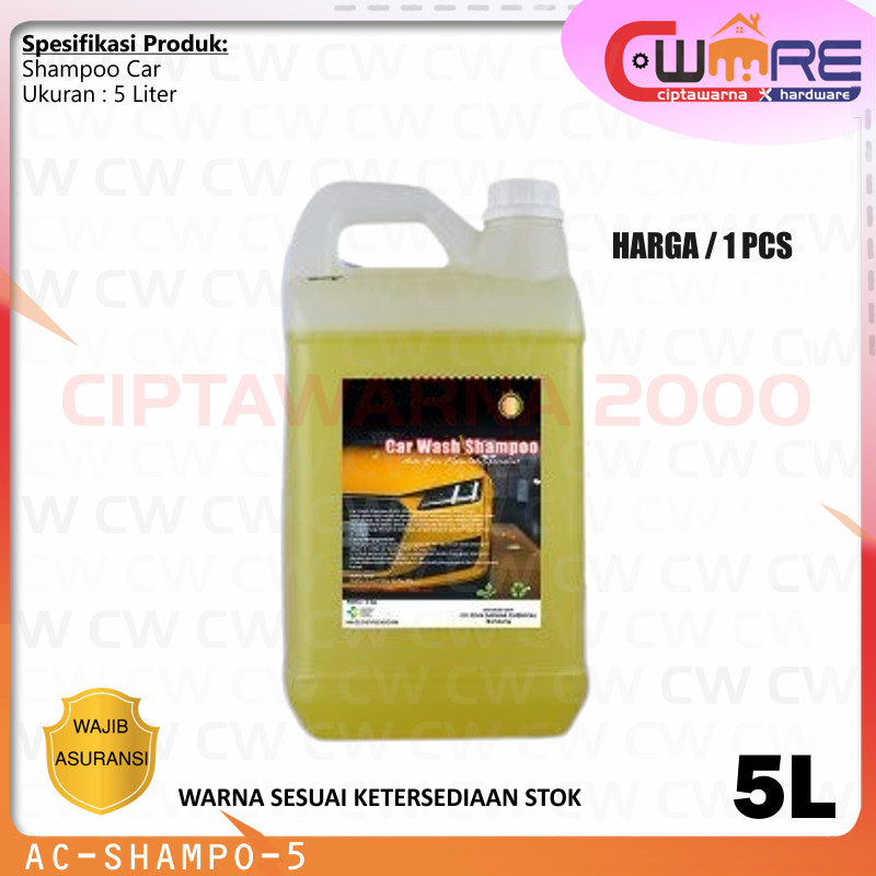 Jual Shampo Mobil Original Merah Kuning 5KG - PALEMBANG CWK | Shopee ...