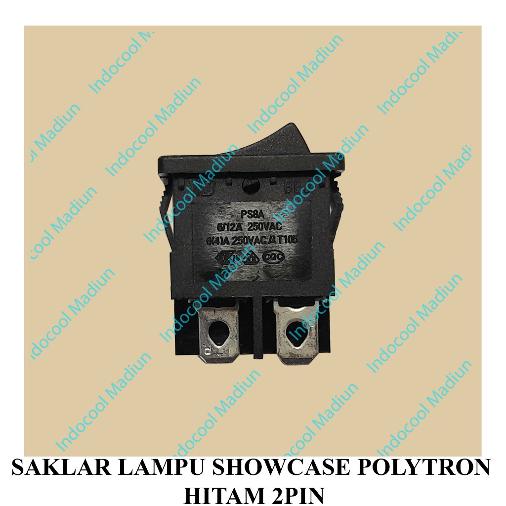 Jual SLSPH2 SWTICH SAKLAR POLYTRON/SWITCH SAKLAR LAMPU 2PIN/SAKLAR ...
