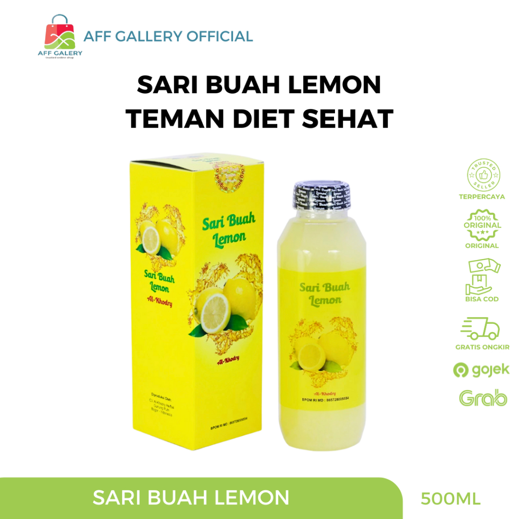 Jual Sari Lemon | Sari Buah Lemon Al Khodry Original Kaya Vitamin C ...