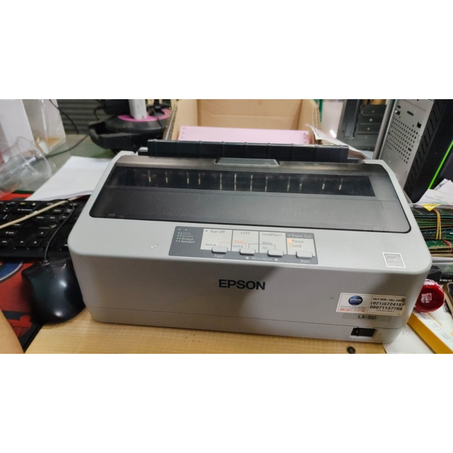 Jual printer epson lx310 dotmatrix second printer lx310 bekas Garansi 6 ...