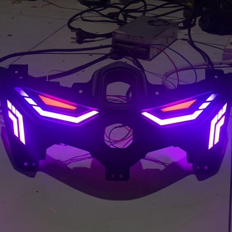 Jual Lazy Frame Alis RGB Nmax Turbo & Nmax Neo | Shopee Indonesia