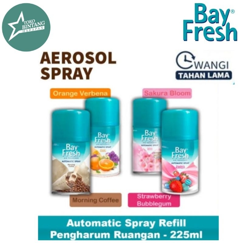 Jual Bay Fresh Pengharum Ruangan Auto Air Freshener Matic 225ml ...
