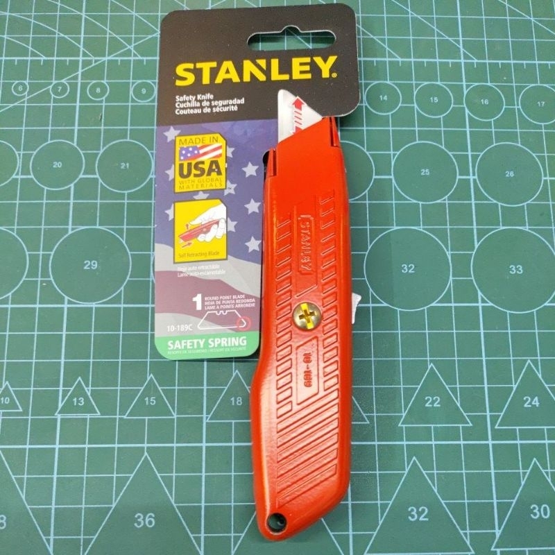 Jual STANLEY 10-189C Pisau Cutter 6 Inch Interlock Safety Utility Knife ...