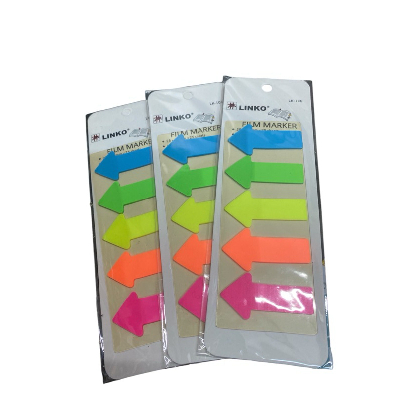 Jual STICKY NOTE - PANAH SIGN - POST IT LINKO ( LK-106 ) | Shopee Indonesia