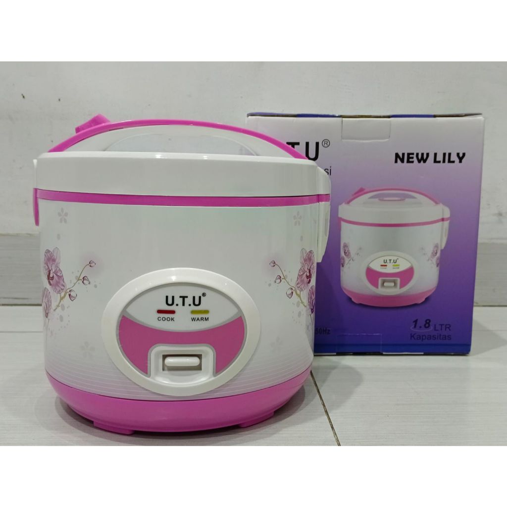 Jual SSA Rice Cooker/ Penanak nasi/ Magic com UTU 1,8 Liter New Lily ...