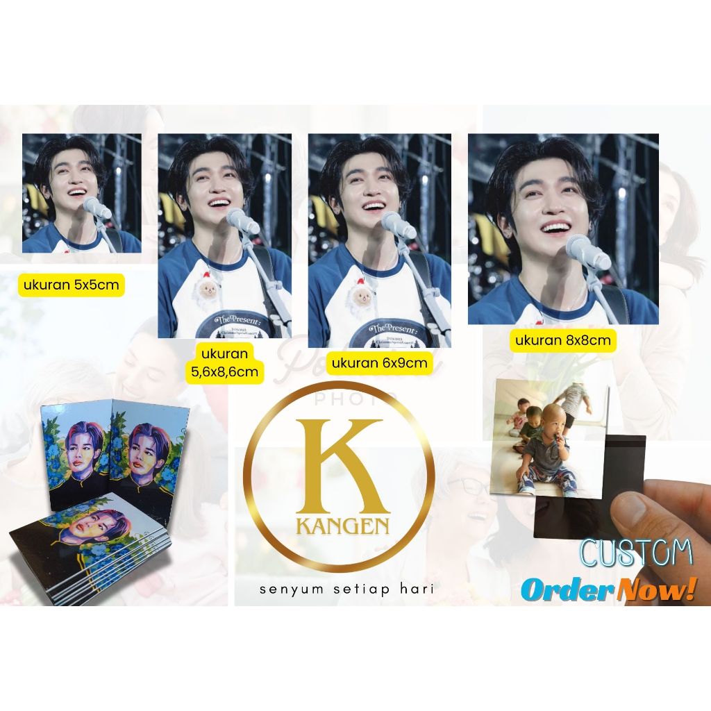 Jual paket photo magnet,souvenir 6x9cm,magnet 1mm | Shopee Indonesia