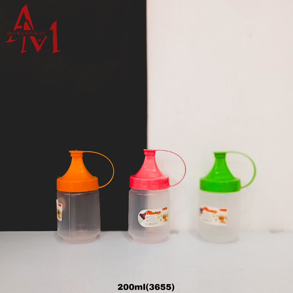 Jual BOTOL KECAP MAMA CLIO 500ML ( 3657 ) ,400ML ( 3656 ) ,300ML ( 3492 ...