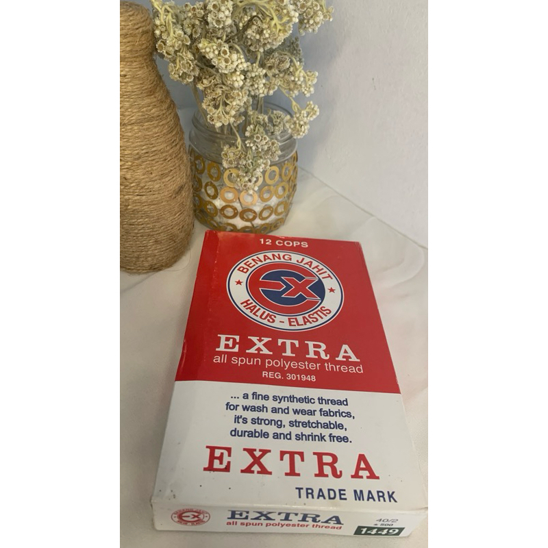 Jual Benang Jahit Extra Eceran Katalog 1 (Biru) | Shopee Indonesia