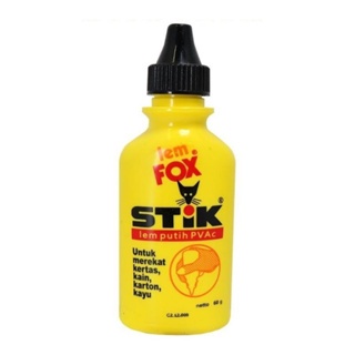 Jual Lem / Perekat Fox Stik Putih PVAC 60Gr | Shopee Indonesia