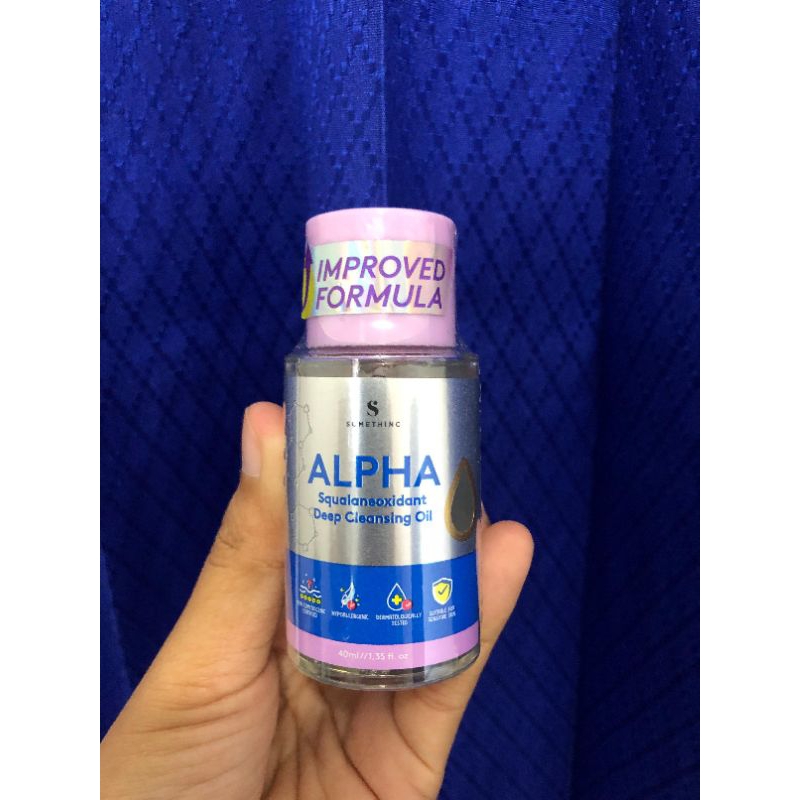 Jual Somethinc Cleansing Oil Alpha Squalanexoidant Botol 40 ml | Shopee ...