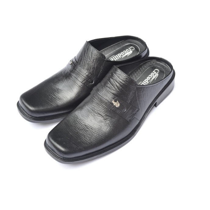 Jual Sepatu Sandal Selop Kulit Asli Pria SL2 / Sepatu pantofel Bustong ...