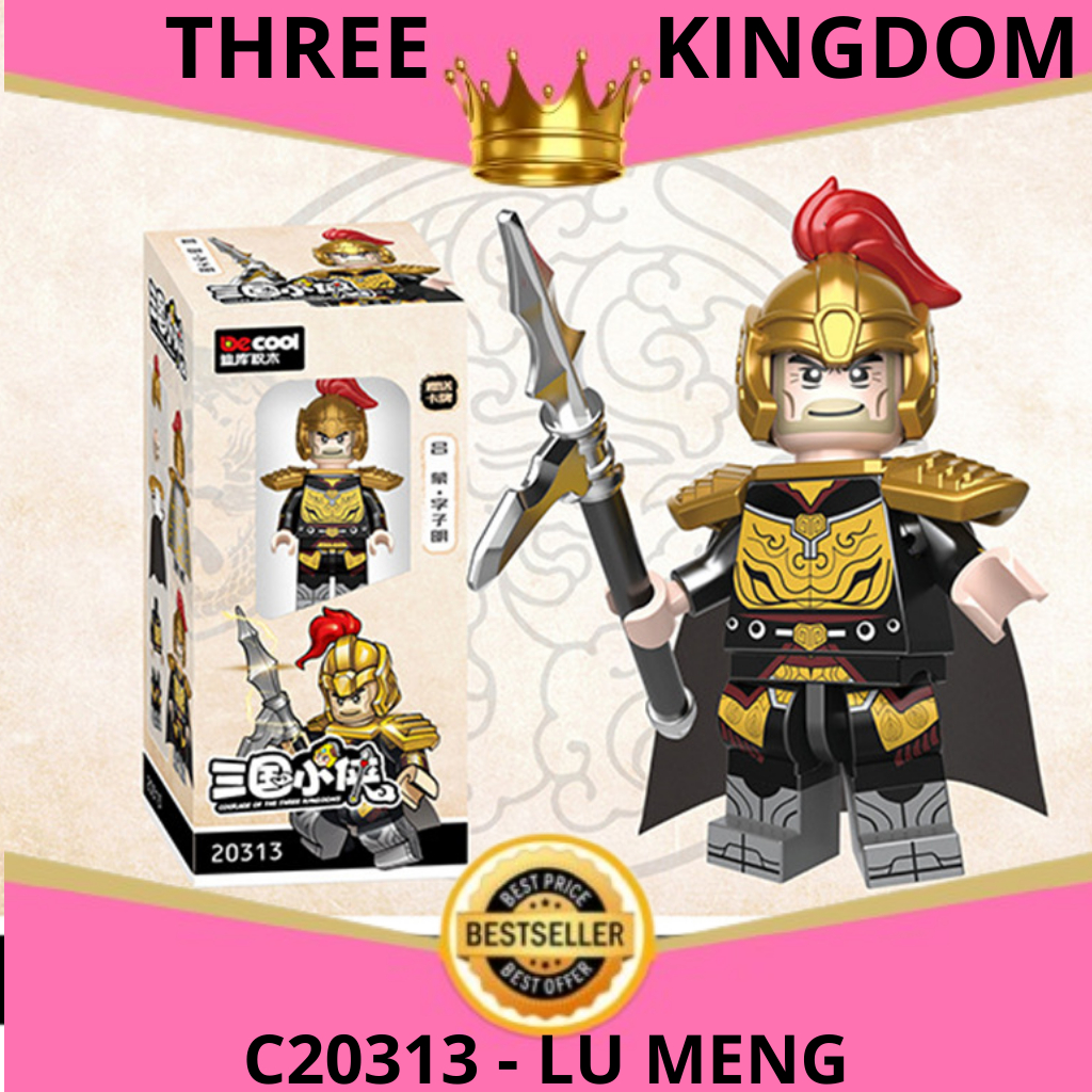 Jual DE COOL BRICK DECOOL BRICKS THREE KINGDOM SAMKOK 3 RAJA LU MENG ZHOU YU SUN QUAN GAN NING ...