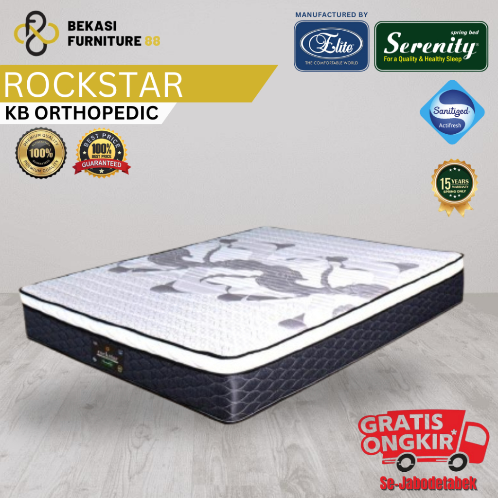 Jual Kasur Busa Rebonded Serenity Rockstar (Hanya Kasur) Kasur ...