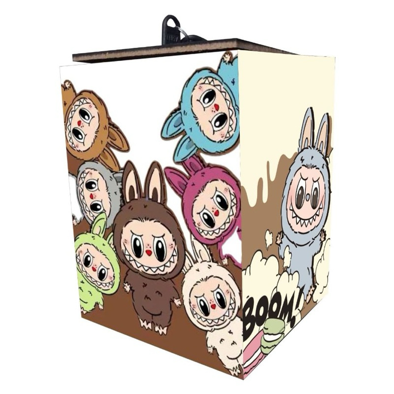 Jual Celengan Tabungan Murah Labubu Kuromi Kotak Kunci Gembok Model ...