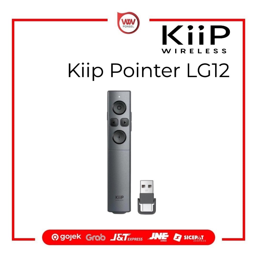 Jual KiiP Wireless LG12 Smart Laser Pointer 2-In-1 Type-C and USB ...