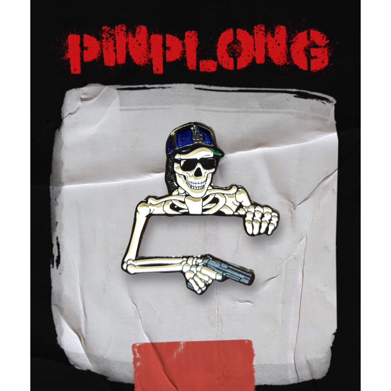 Jual pin topi skeleton ice cube nwa | Shopee Indonesia
