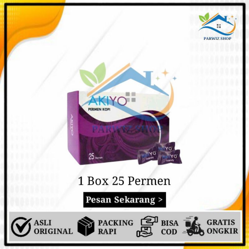 Jual Permen Akiyo Candy 1 Box (isi 25 Pcs) Produk Original | Shopee Indonesia