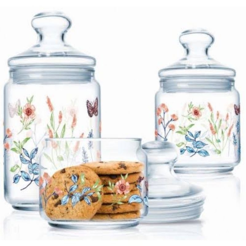 Jual Luminarc Toples Pot Club iSaure Set of 3 Q6772 | Shopee Indonesia