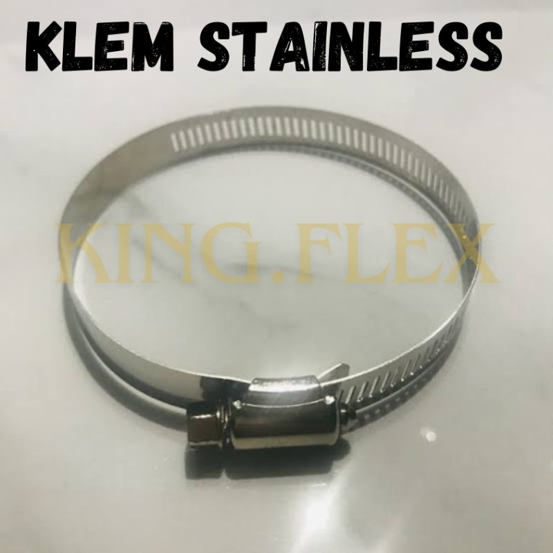 Jual Klem Stainless Pengikat Flexible Ducting | Shopee Indonesia