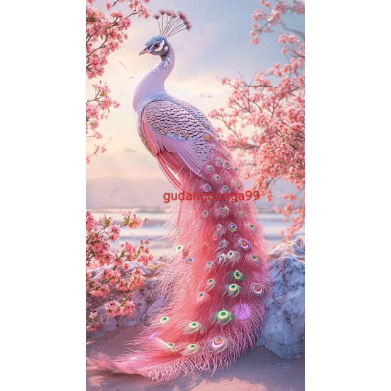 Jual Topper burung merak cantik untuk buket | Shopee Indonesia