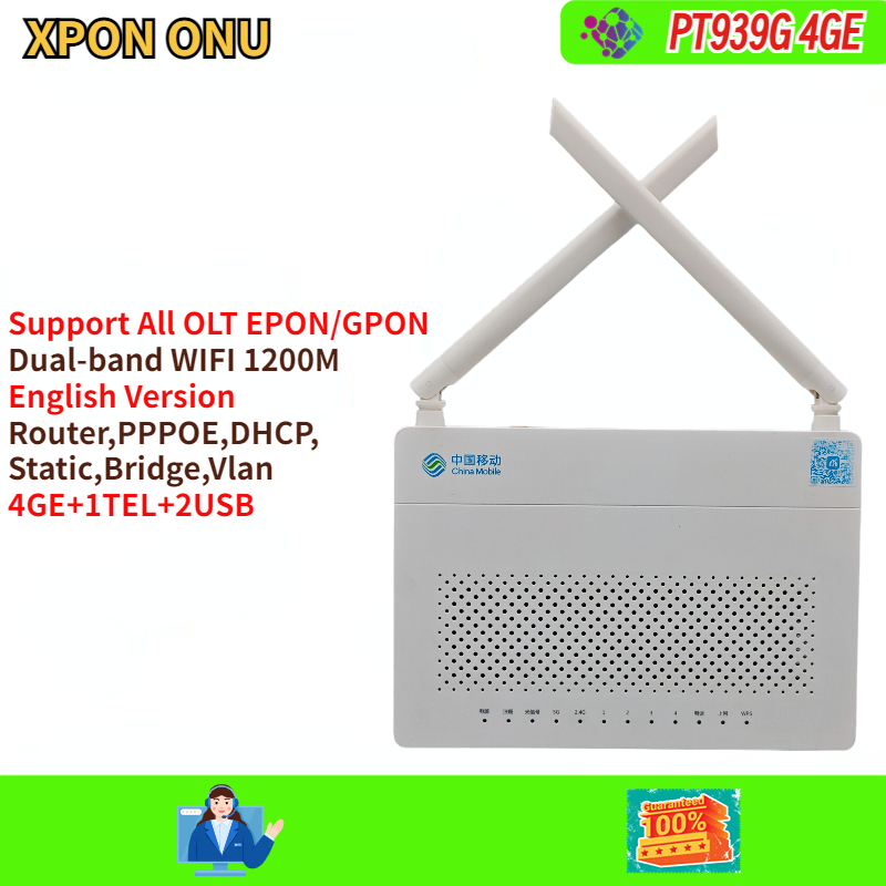 Jual MODEM PT939G Echolife XPON EPON GPON ONU OLT 4GE DUAL-BAND ...