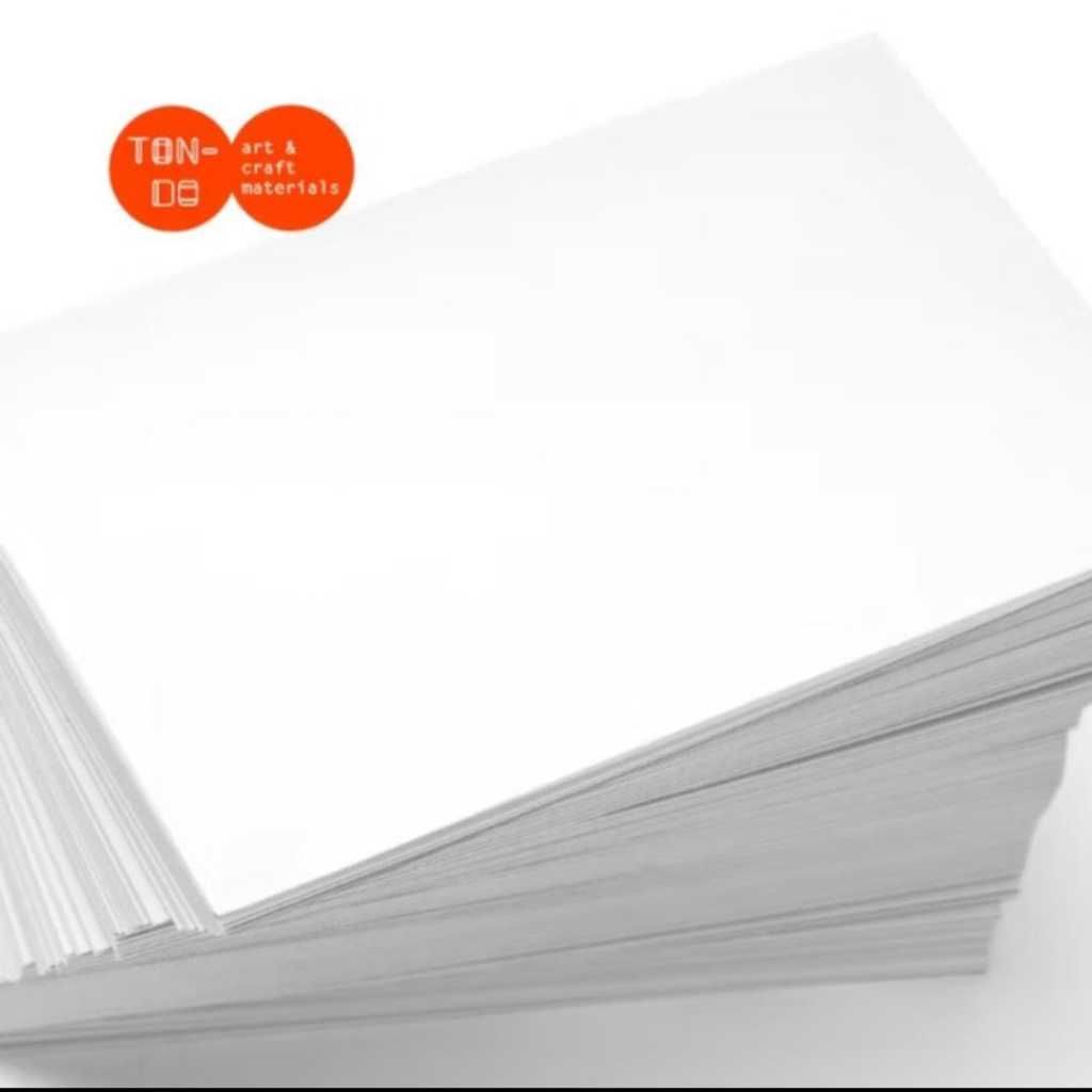 Jual KERTAS BLUISH WHITE 250gsm - isi 10pcs/Lembar Ukuran : A5, A4, F4, & A3 | Shopee Indonesia